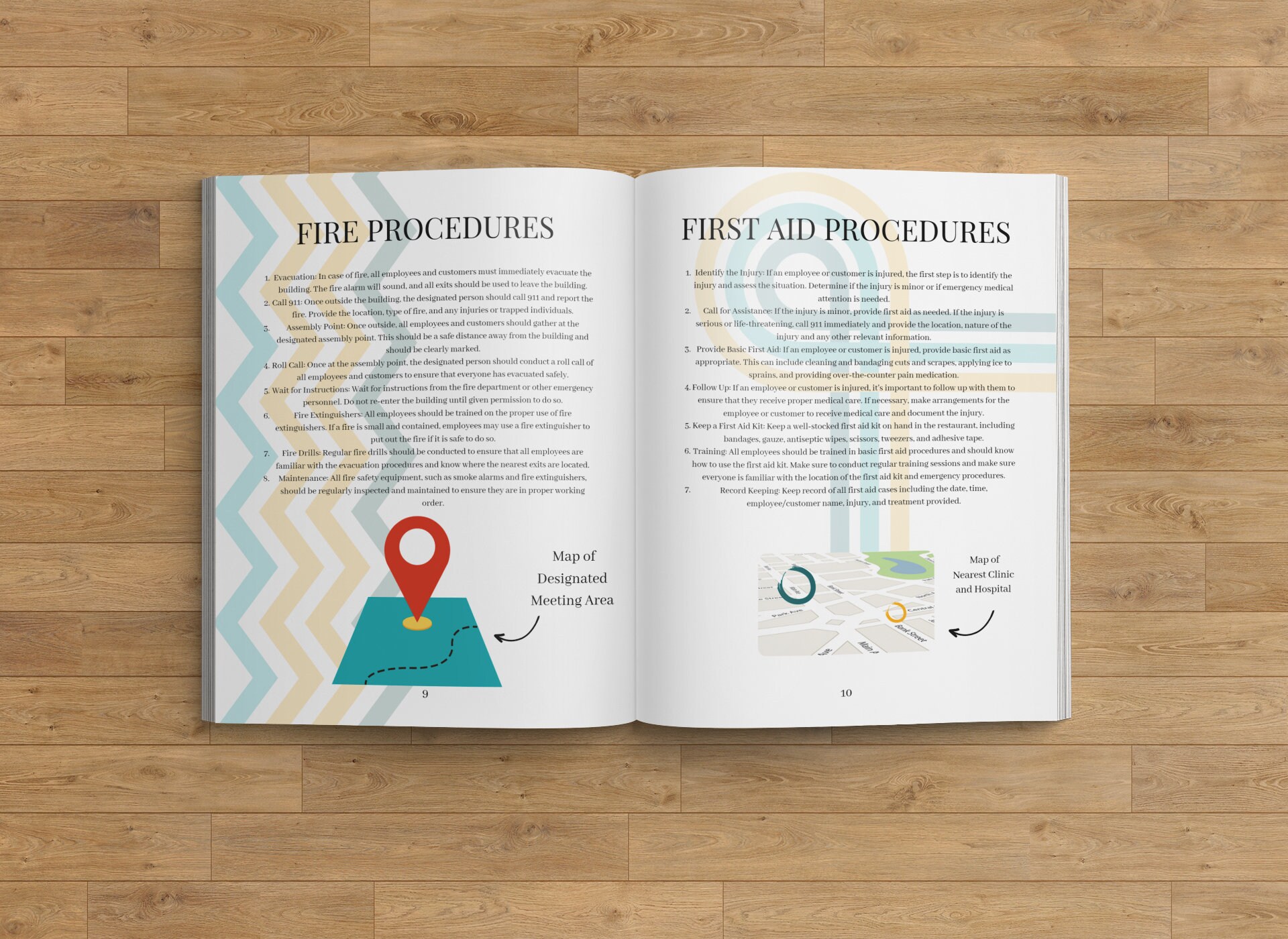 Employee Handbook for Restaurants, Modern Food & Beverage Service ...
