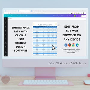 Bar Template Bundle, Editable Bartending Templates, Bar Operations ...