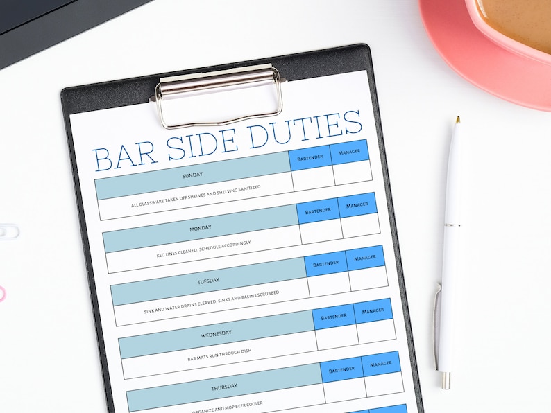 Restaurant Templates Starter Pack, Server, Kitchen, Bar, Opening ...