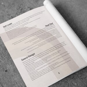 New Hire Manual for Restaurants & Bars, Comprehensive Guidebook for New ...