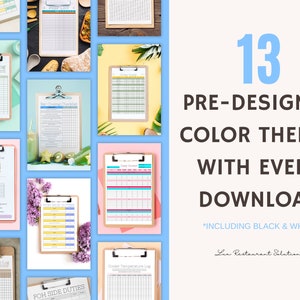 Bar Template Bundle, Editable Bartending Templates, Bar Operations ...