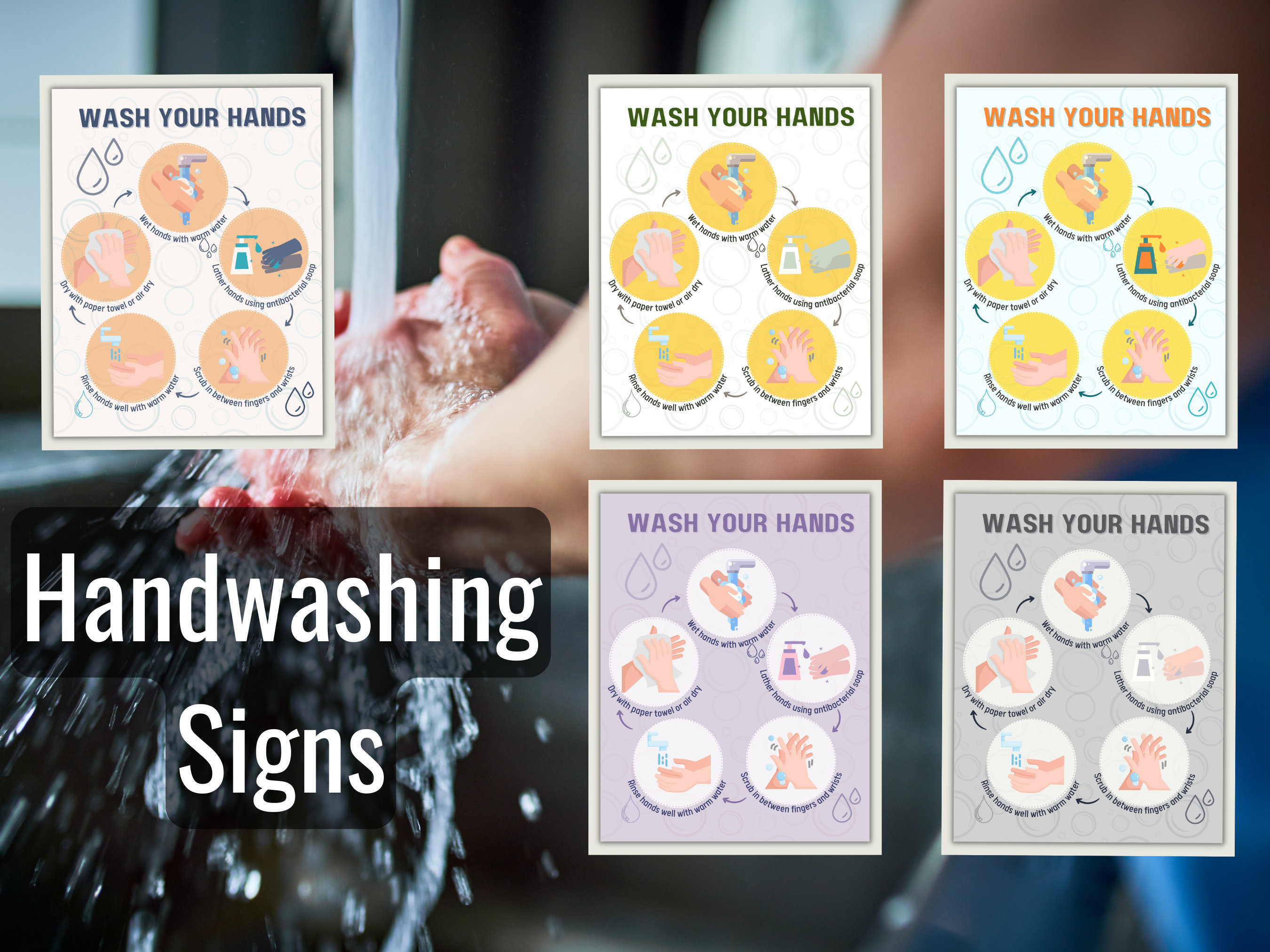 Food Safety Poster Bundle, Restaurant Safety Poster, Food Info Posters ...