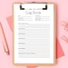 Restaurant Log Book, Industry Review Journal, Day Book, Manager Log ...