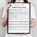 Foodborne Illness Report, Restaurant Form, Printable Report, Restaurant ...