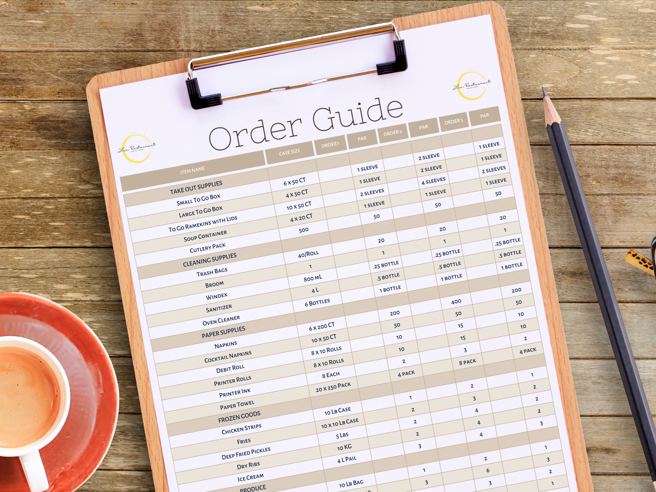 Bartender Checklist Bundle, Editable Bar Checklist Bundle, Opening, Closing, Cleaning List ...