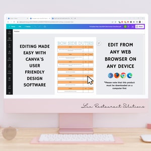 Restaurant Template Bundle, Editable Templates for Bars, Kitchens, Food ...