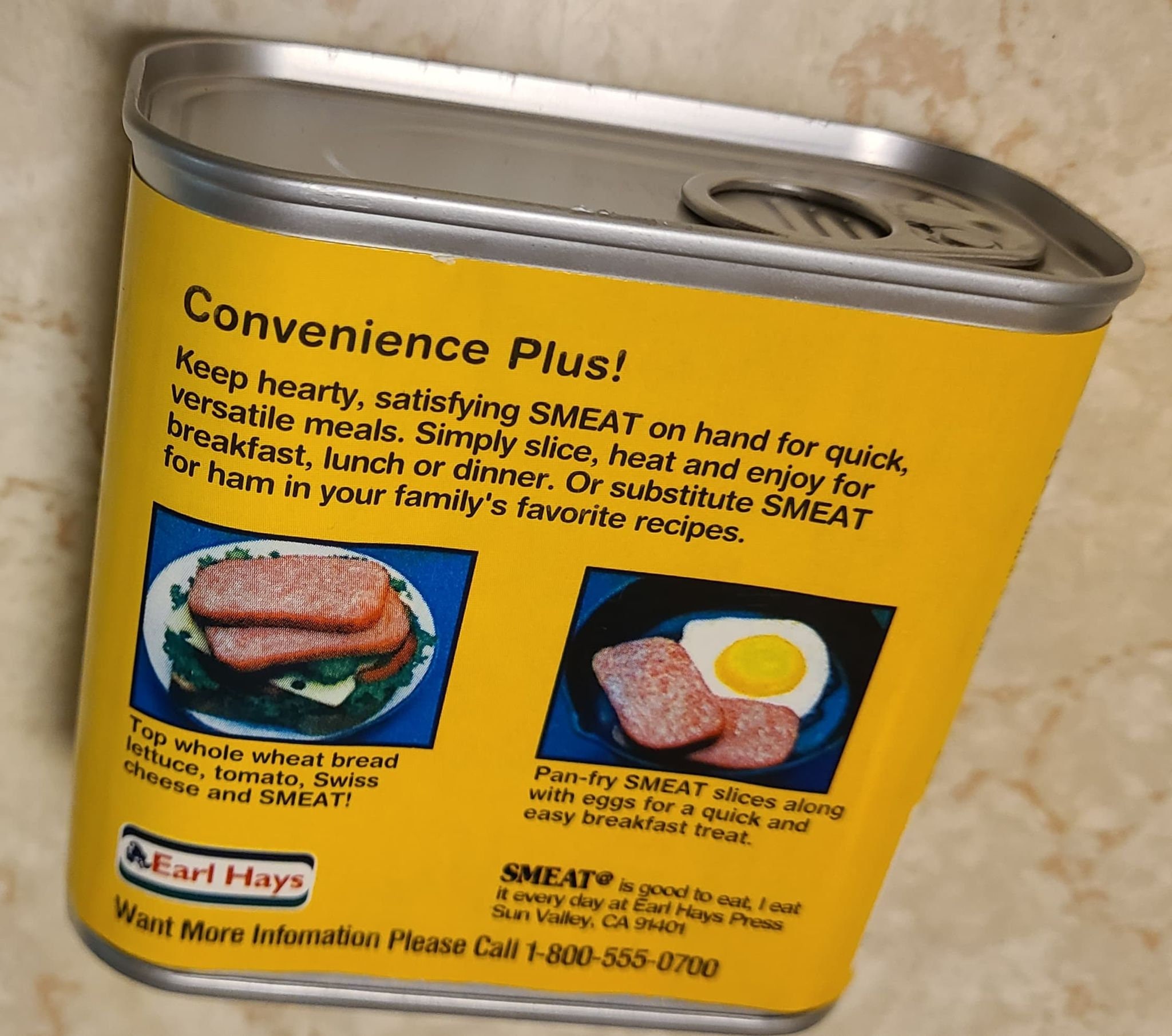 SMEAT Label OR Can Movie Props As seen in Waterworld | Etsy Österreich