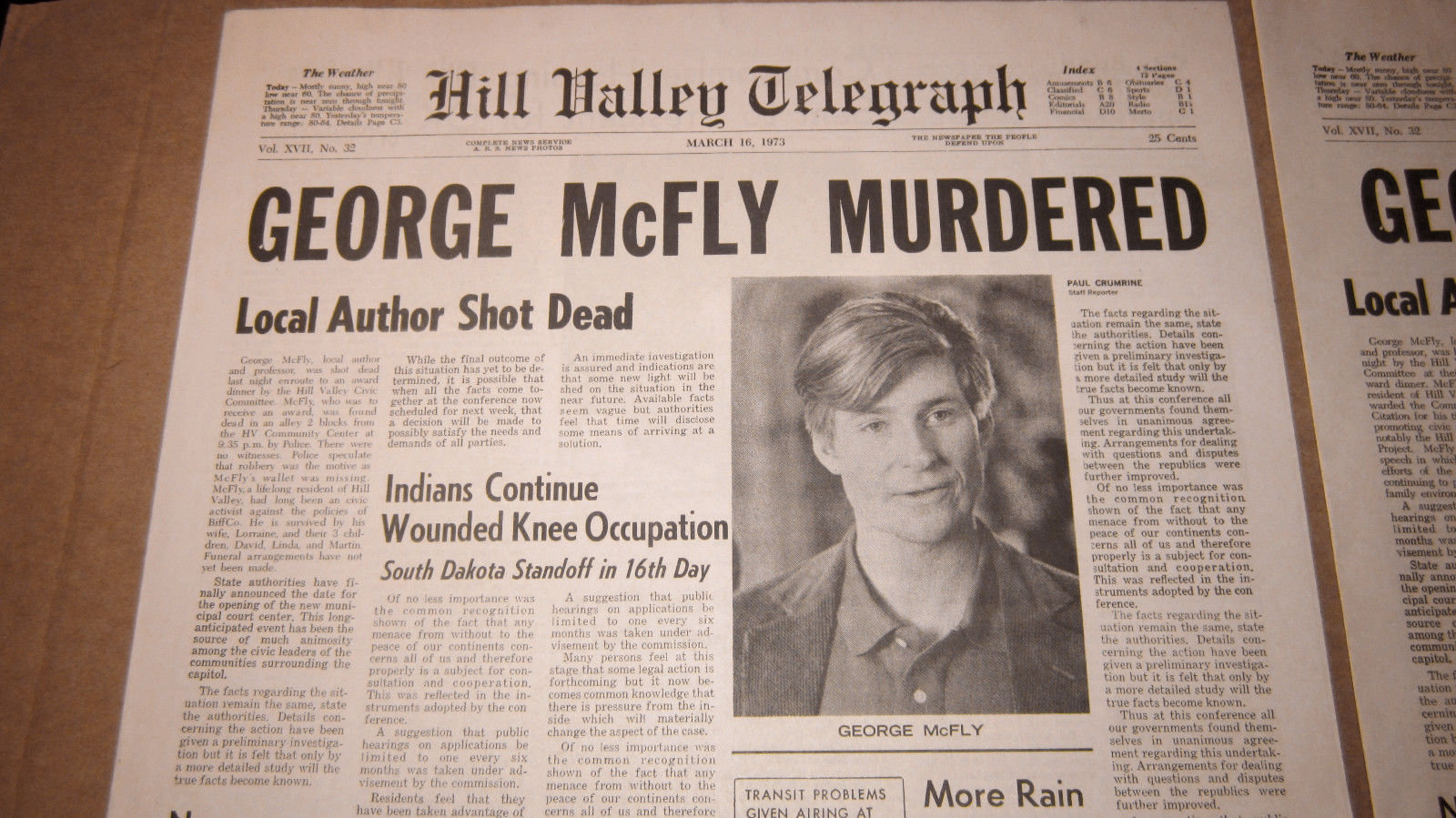 Art & Collectibles Collectibles George McFly & Doc Emmett Brown Back to ...