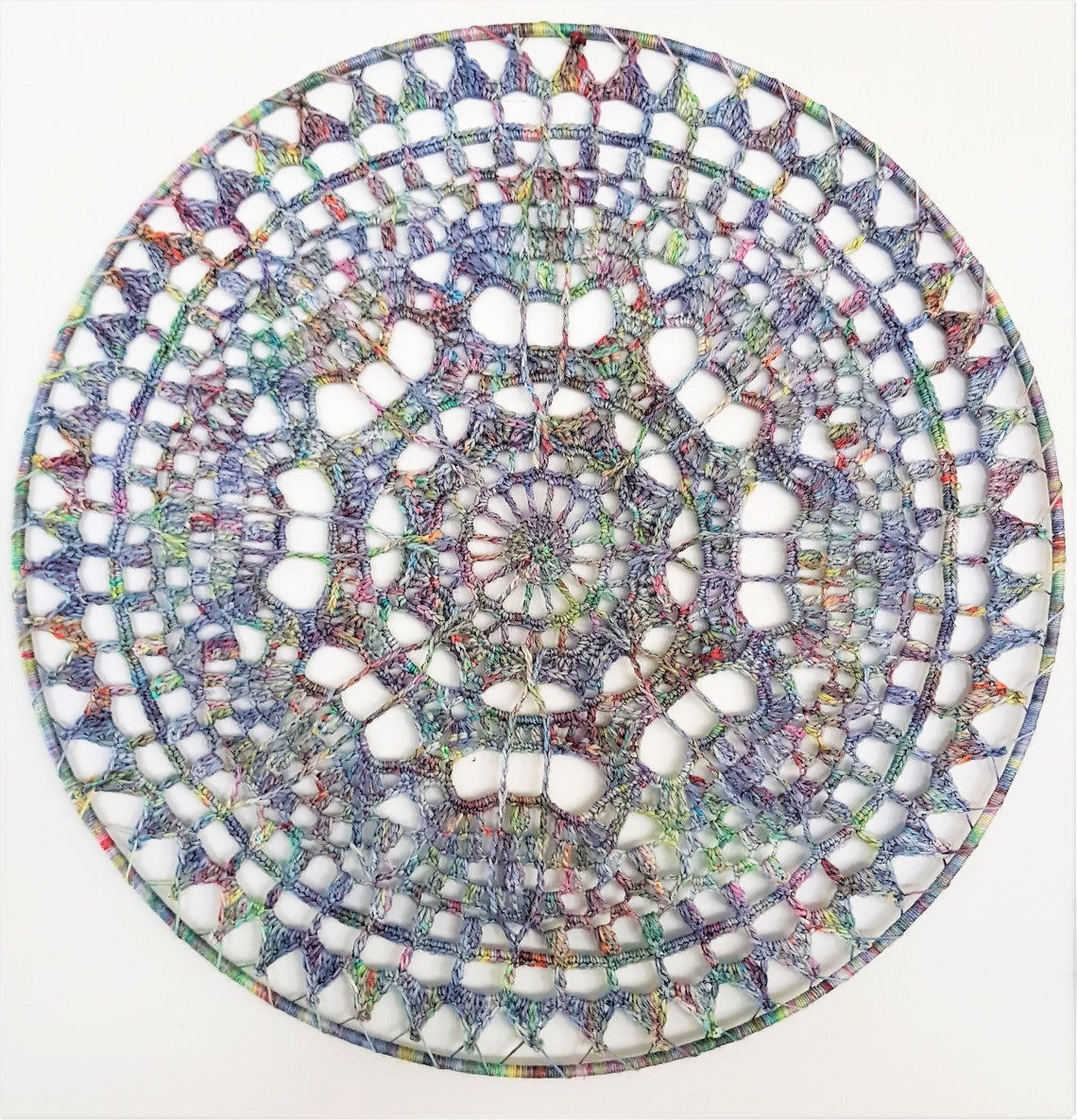 The Ferris Wheel Crochet Doily Wall Hanging Pattern - Etsy Australia