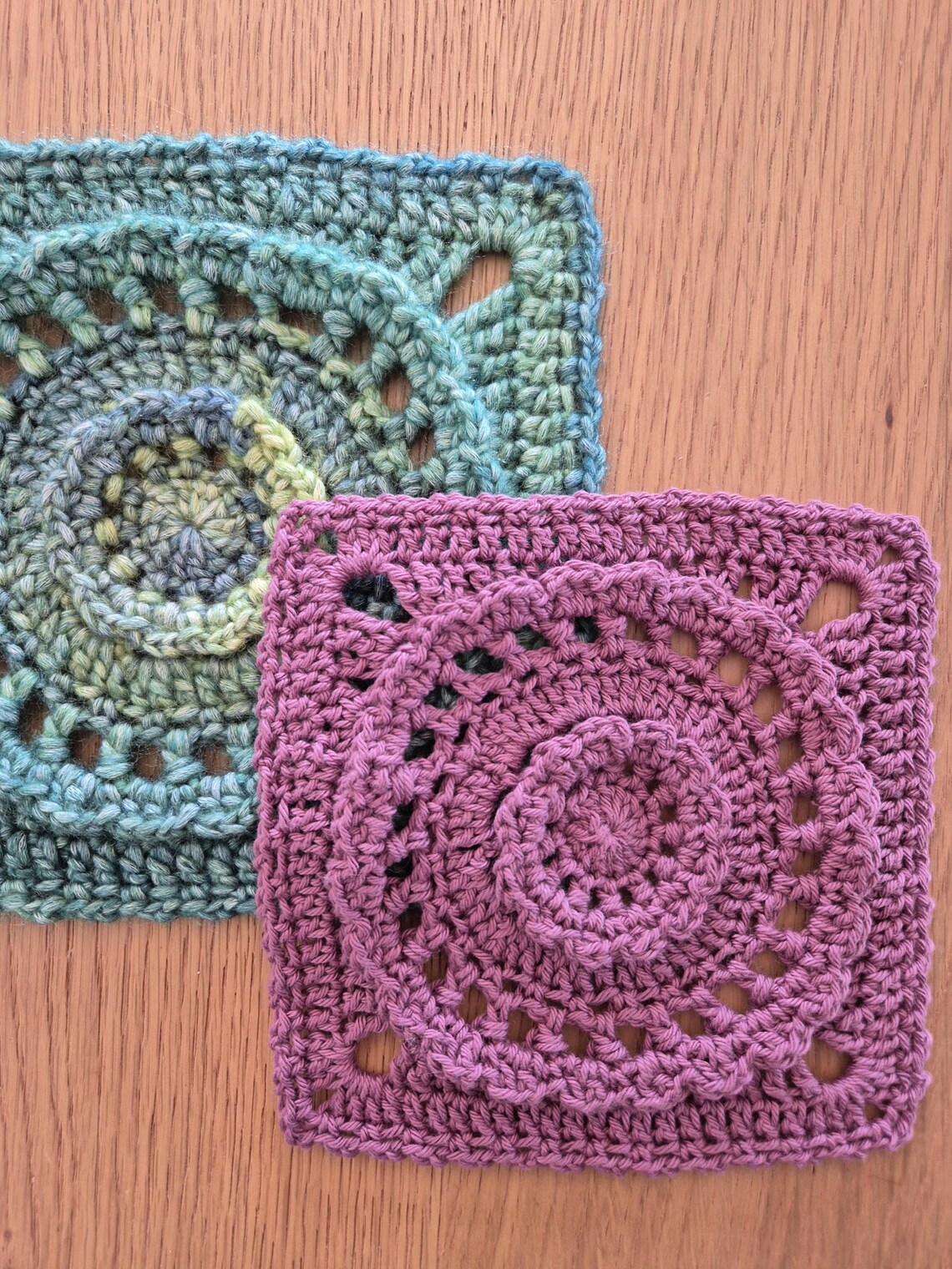 The Ripple Effect Granny Square Crochet Pattern - Etsy Canada
