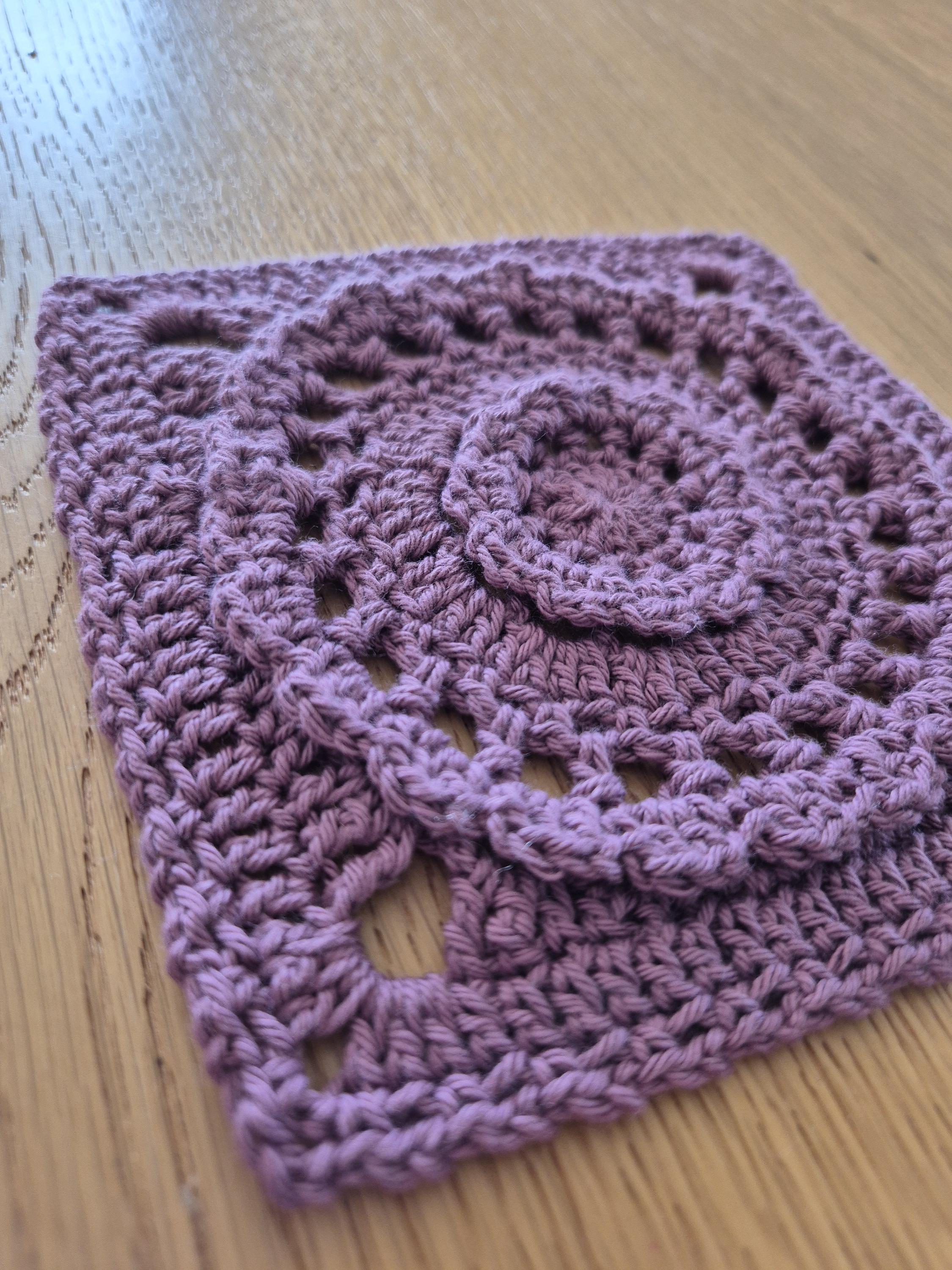 The Ripple Effect Granny Square Crochet Pattern - Etsy