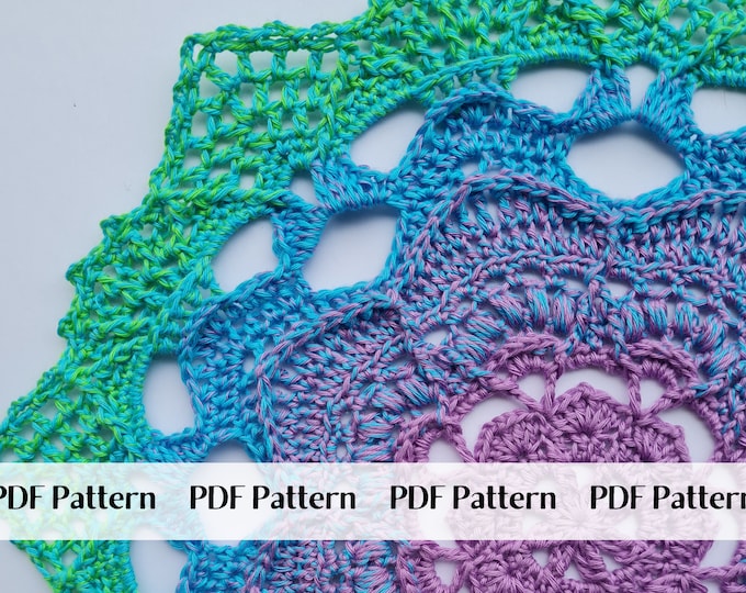 The Ripple Effect Granny Square Crochet Pattern - Etsy Canada