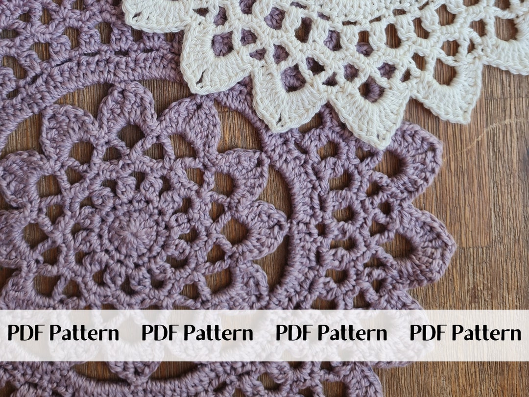 Mandala Crochet Pattern, Happy Sun Mandala Crochet PDF Pattern - Etsy