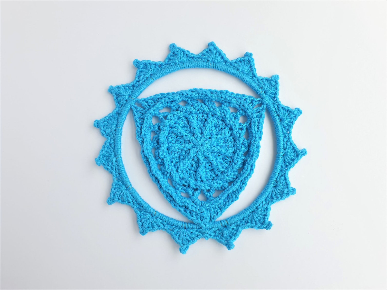 Crochet Chakra Mandala Wall Hanging Pattern (digital PDF) - Etsy