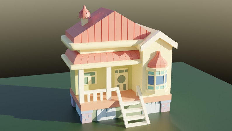 Bluey House for 3d Print Digital File - Etsy