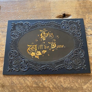 Antique in Memoriam Funeral Cards. Remembrance Cards to Announce the ...