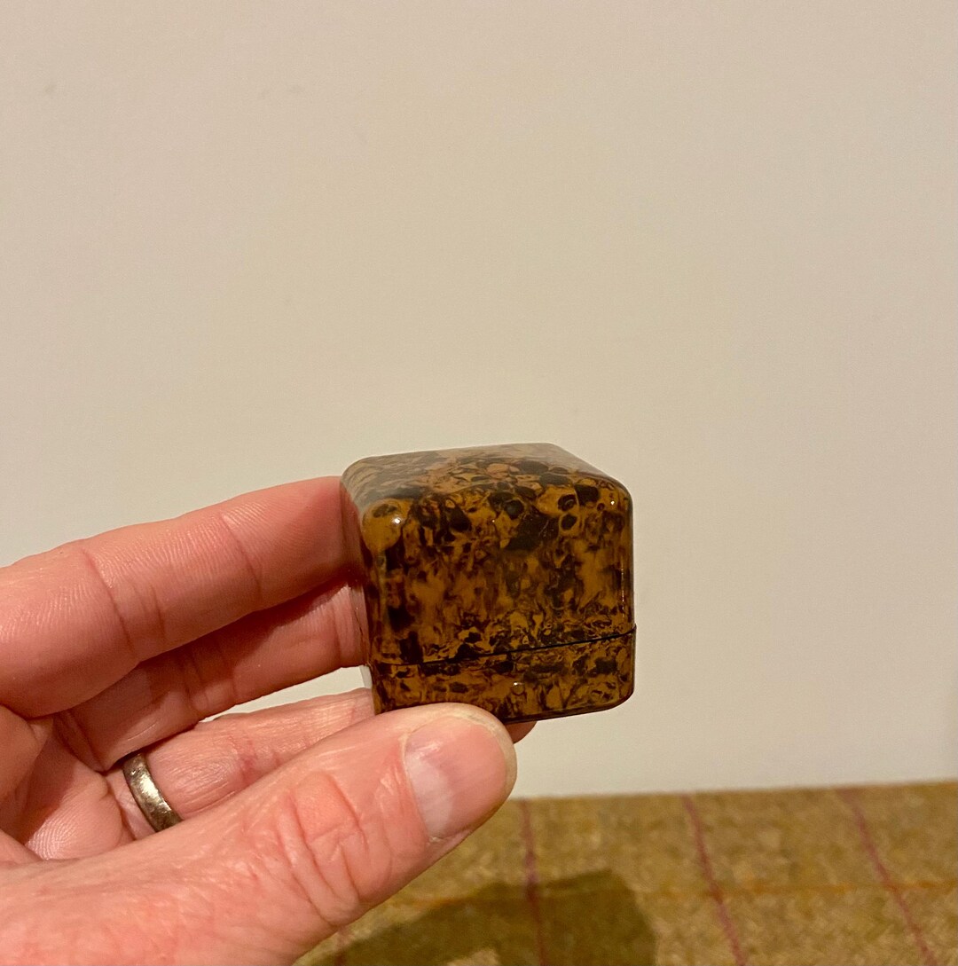Wonderful Vintage Ring Box. Vintage Jewellery Box. Bakelite Jewelry Box ...