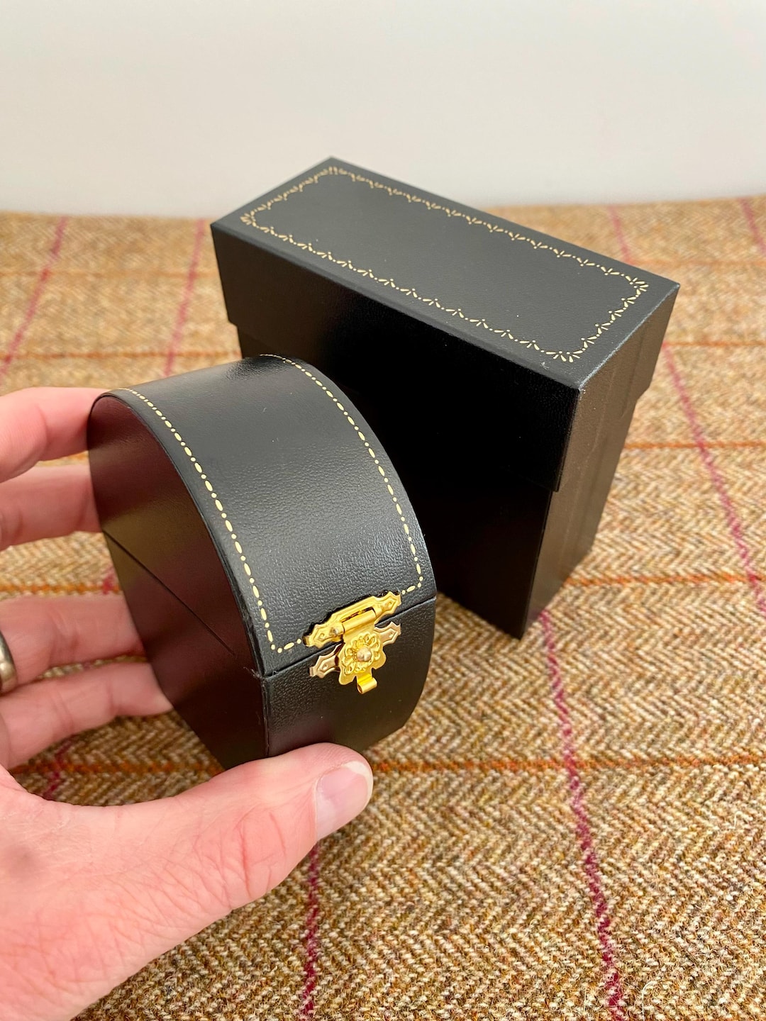 Vintage Style Bracelet Box. Antique Style Jewellery Box. Luxury Jewelry ...