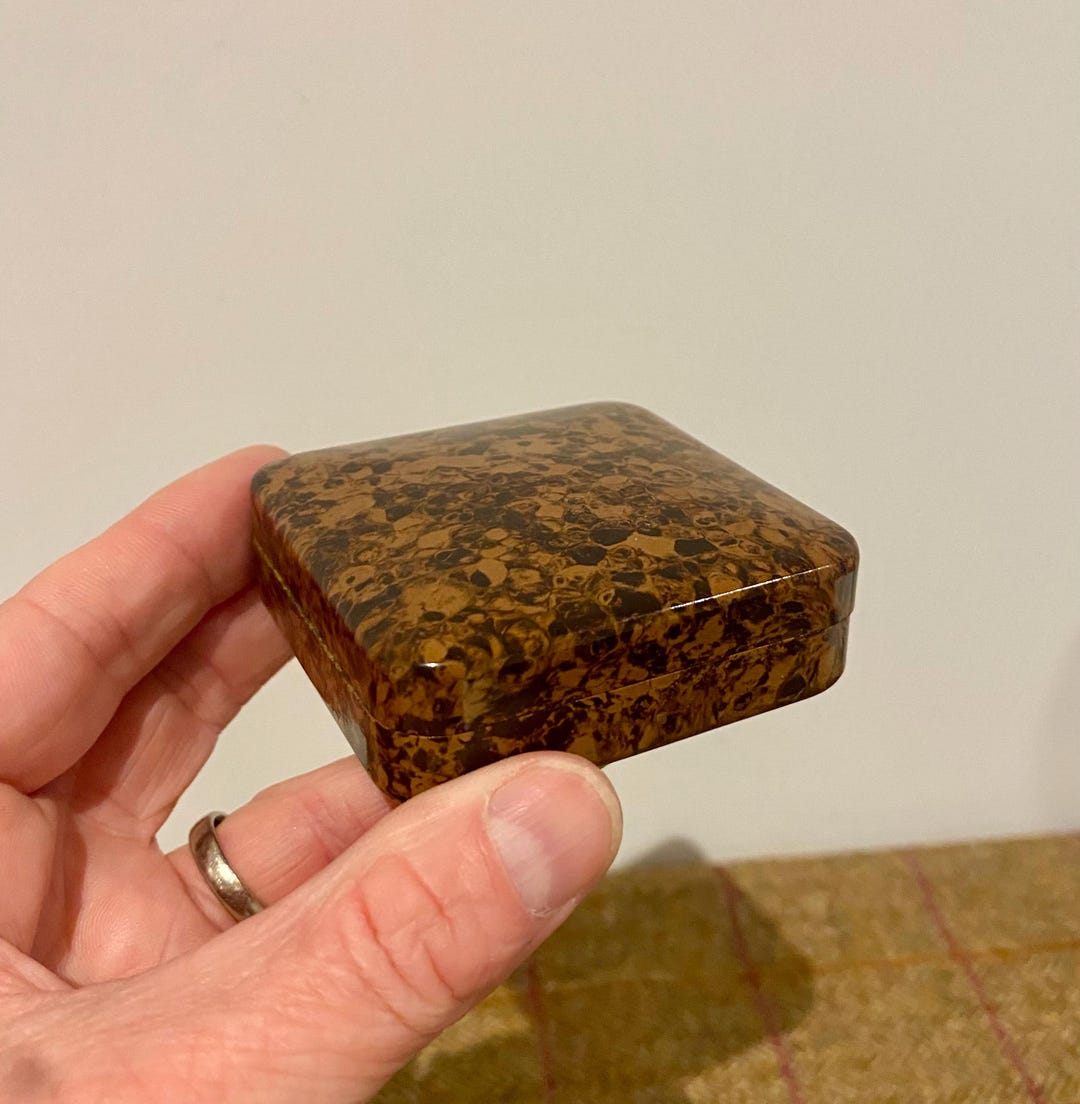 Antique Jewellery Box. Vintage Bakelite Jewelry Box. Jewellers Display ...