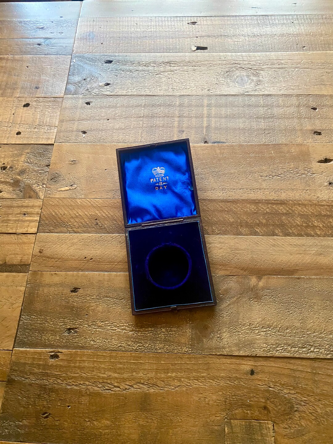 Antique Pocket Watch Box. Vintage Jewelry Box. Old Jewellery Case ...