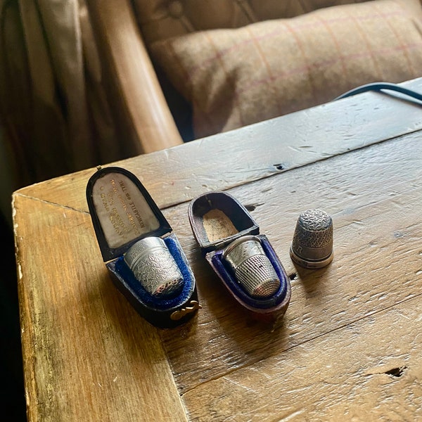 Antique Thimble - Etsy