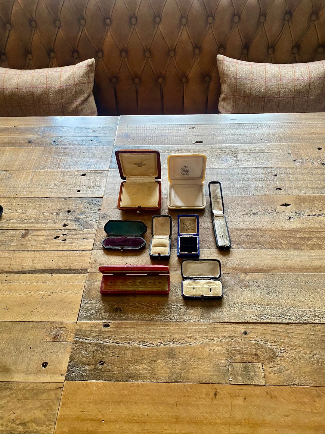 Antique Jewelry Boxes. Vintage Jewellery Boxes. Vintage Ring Boxes for ...