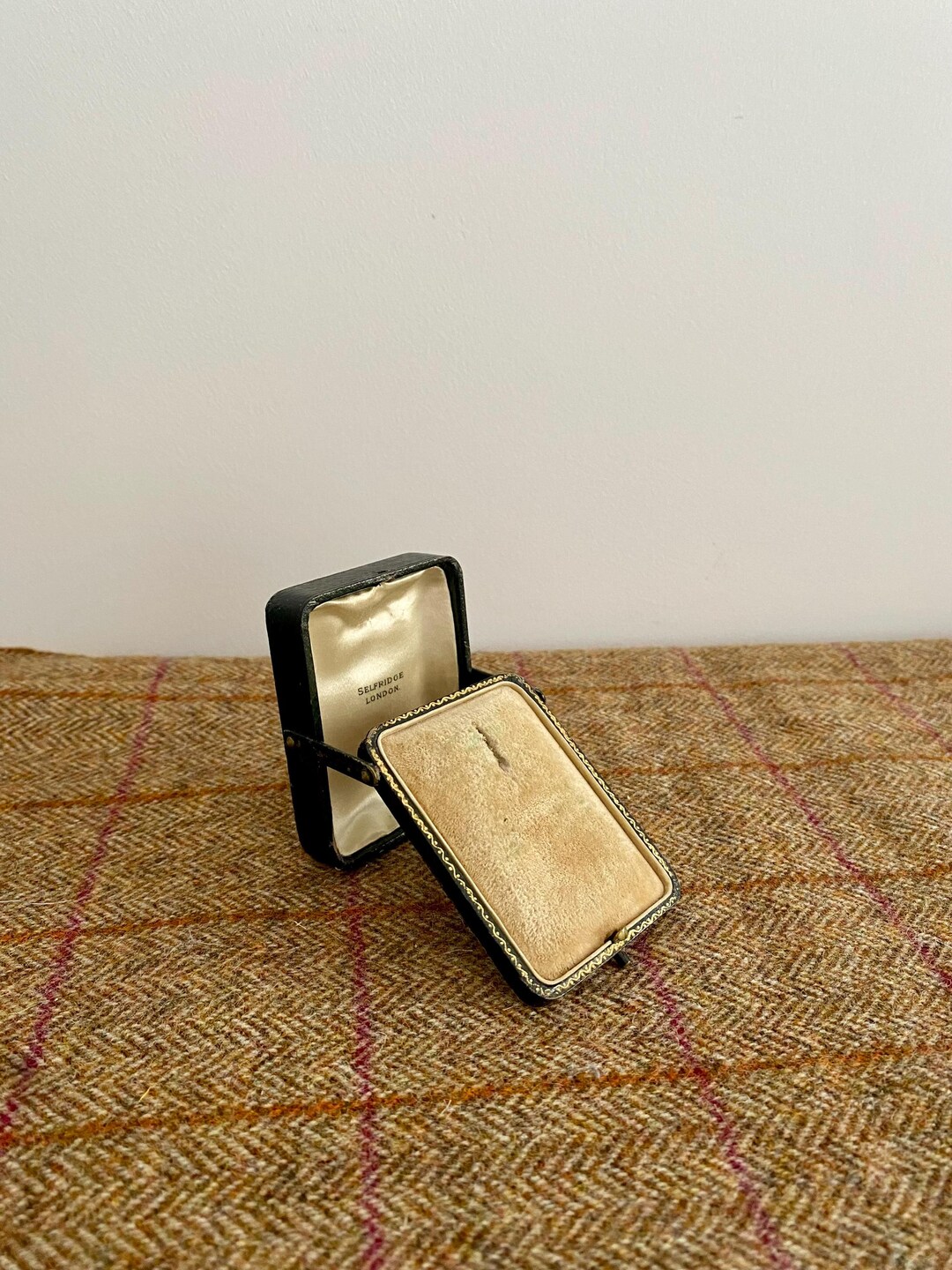 Unusual Vintage Jewelry Box. Antique Jewellery Box. Folding Jewelry Box ...