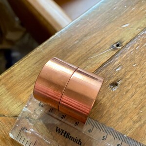 Handmade Coin Pill Box. A Small Box Made From Two Vintage British Coins ...