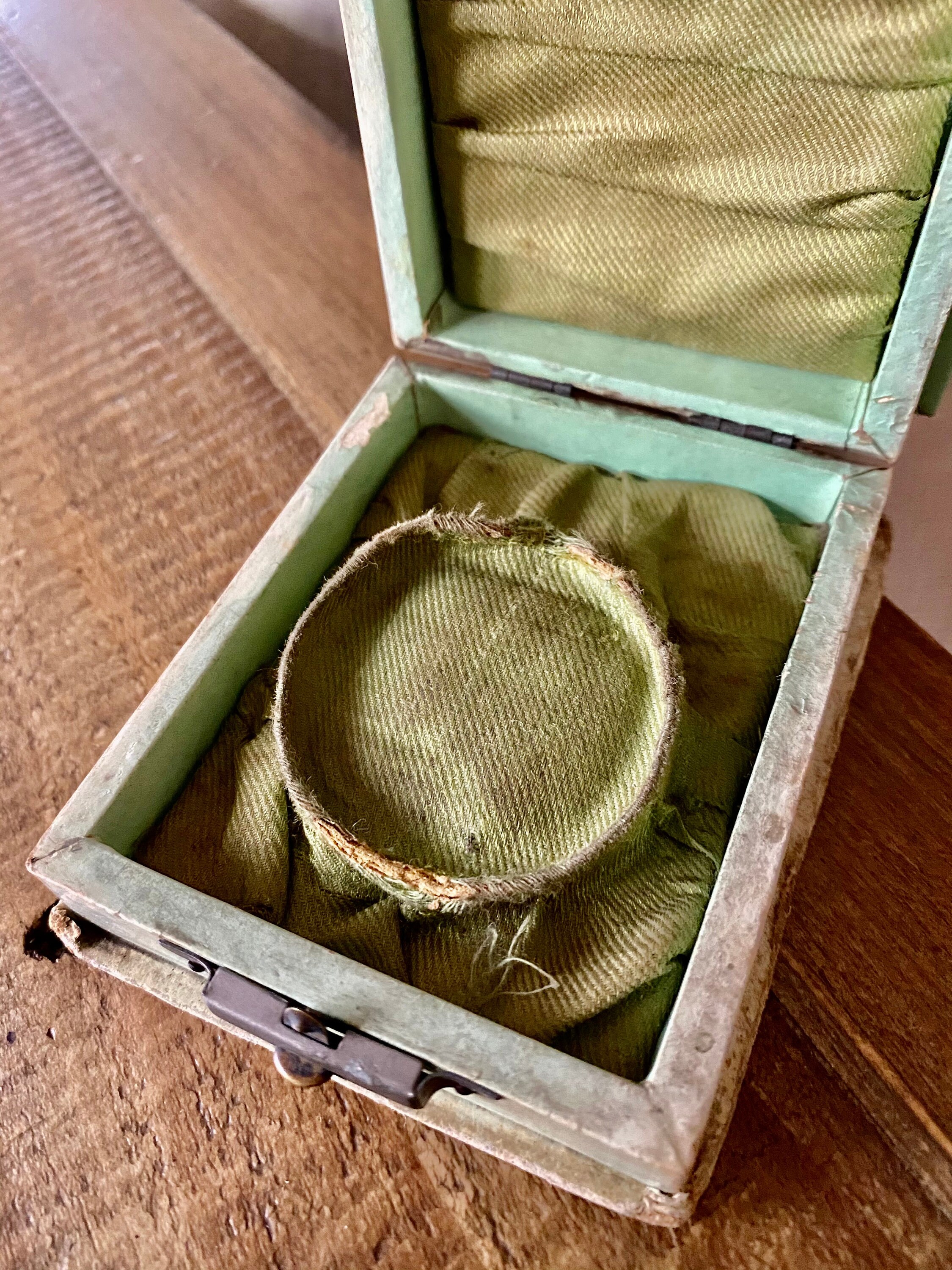 Unusual Art Deco Pocket Watch Box. Antique Jewellery Box. | Etsy