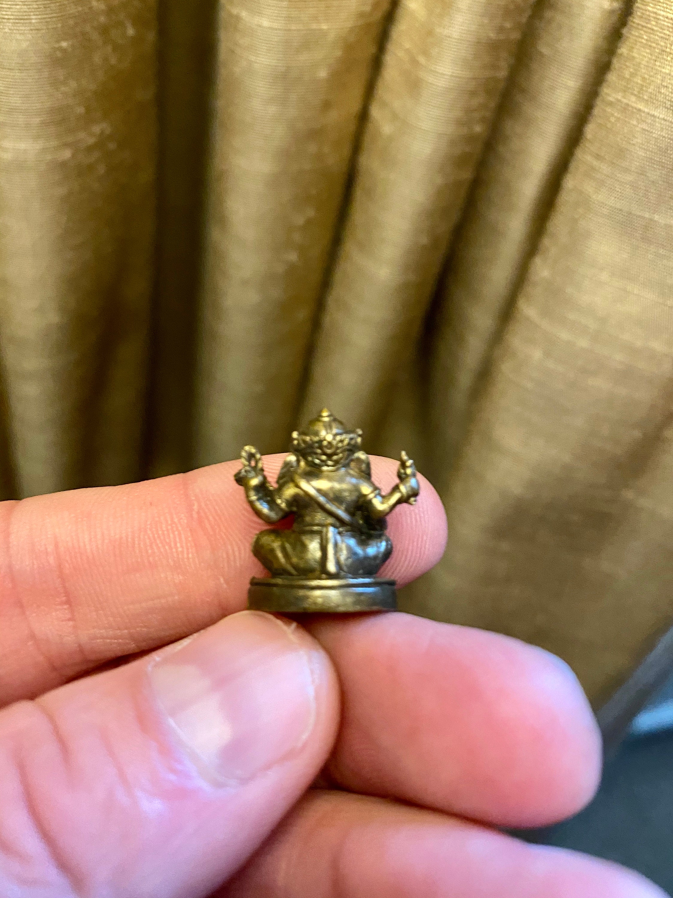 Small Lord Ganesha Statue. Ornament of Ganesh. Miniature | Etsy UK