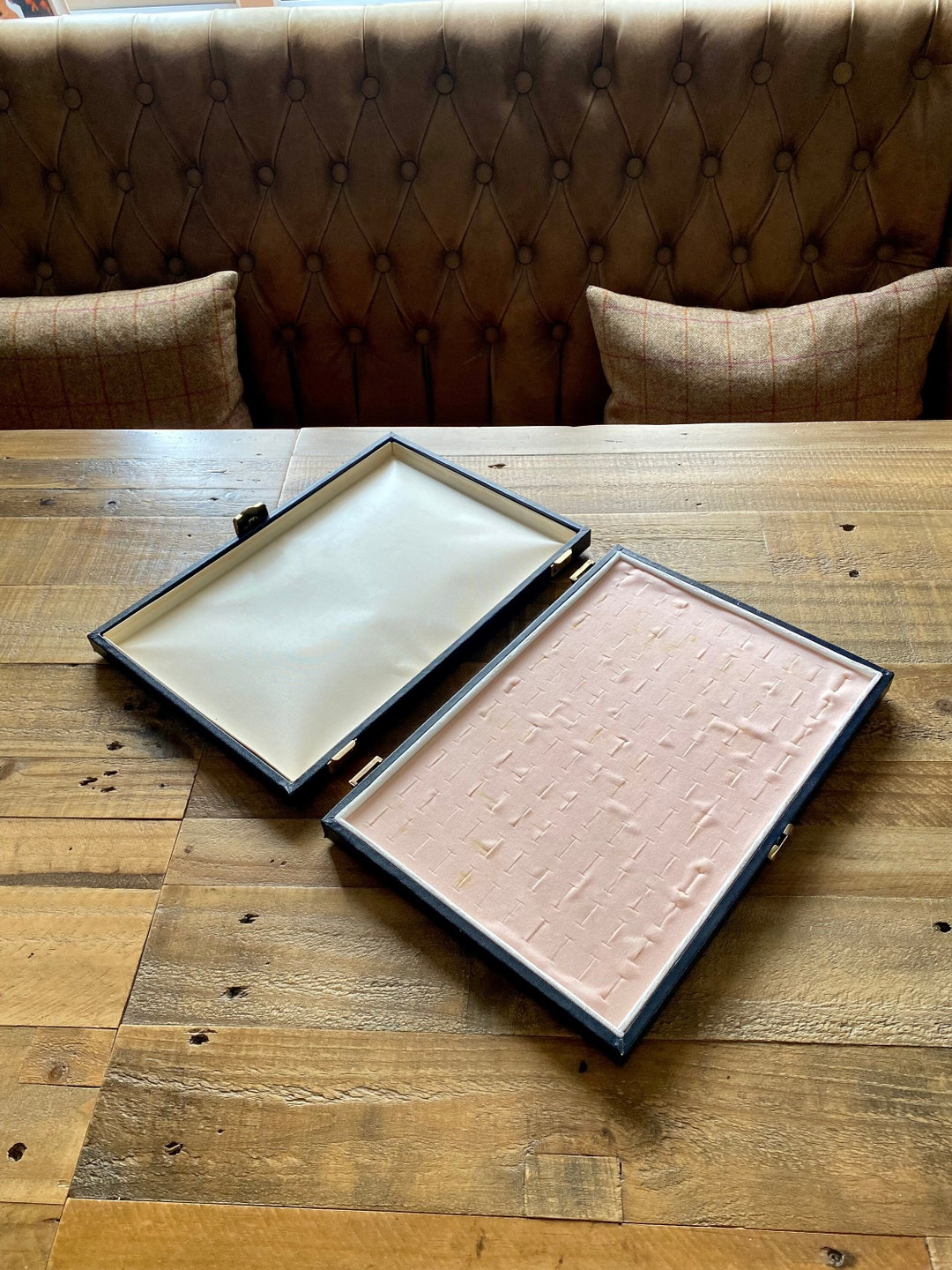 Vintage Multi Ring Display Case. Vintage Jewelry Box for 121 Rings ...