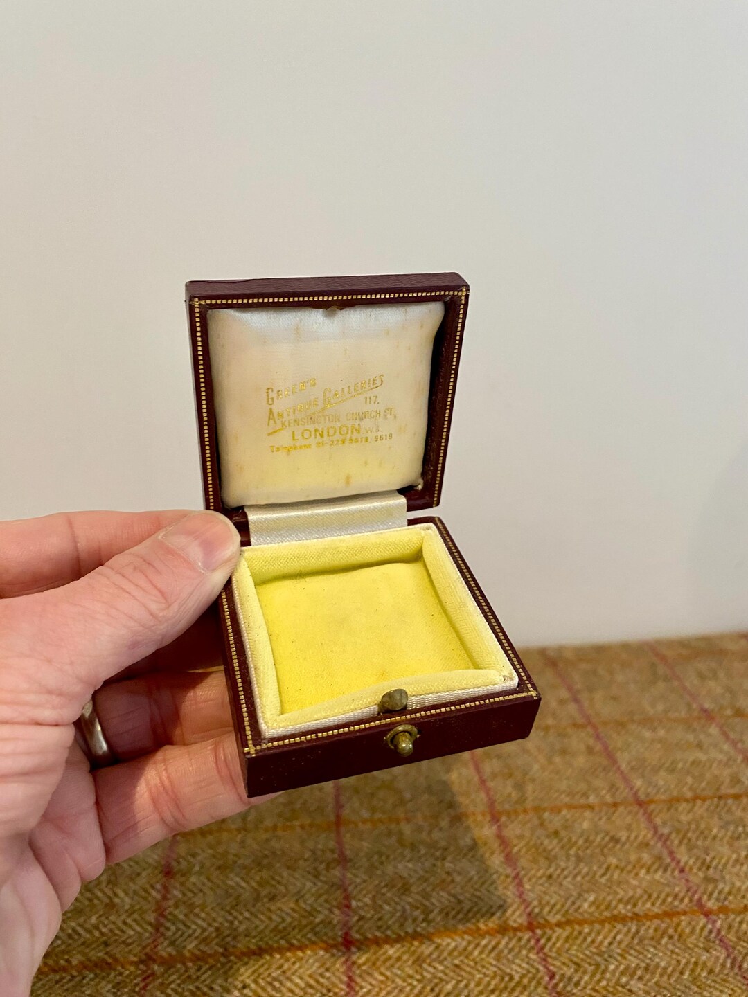 Wonderful Vintage Jewelry Box. Retro Jewellery Box. London Jewellers ...