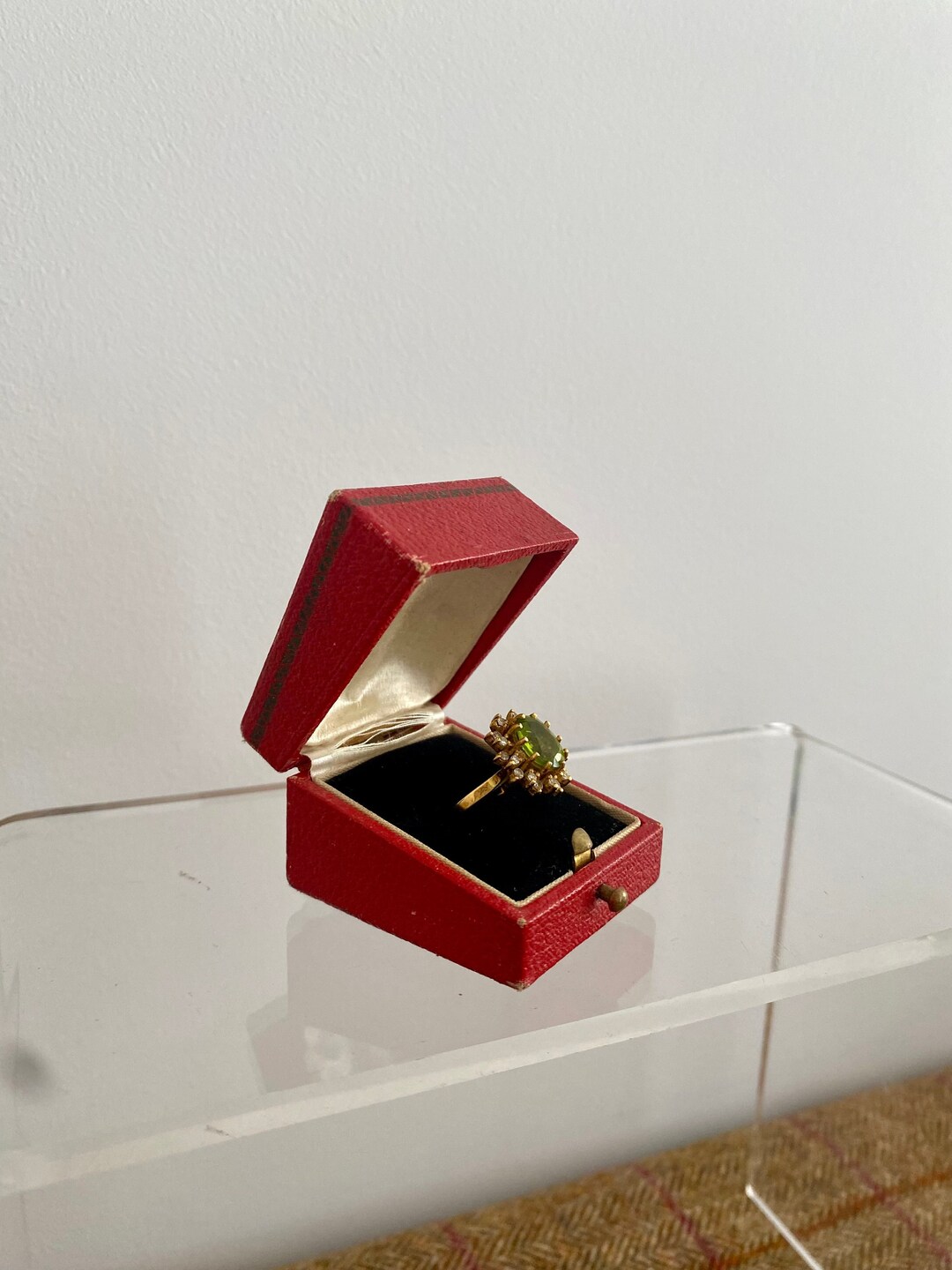 Art Deco Ring Box. Vintage Ring Box. Vintage Jewellery Box. Antique ...