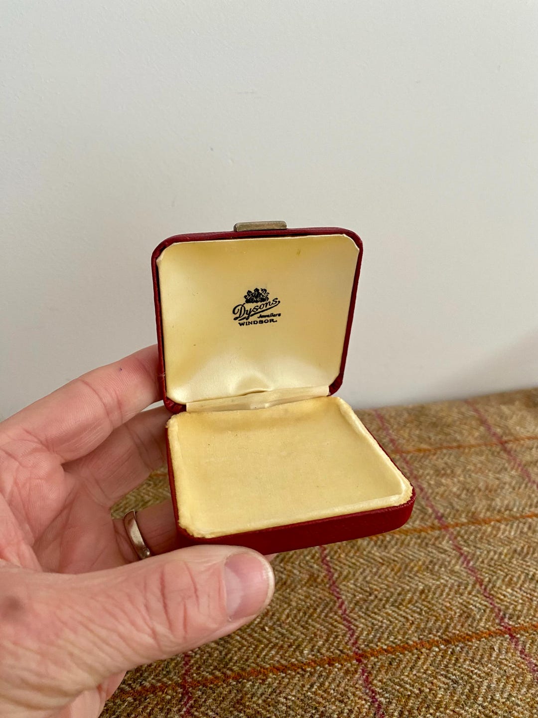 Vintage Jewellery Box. Retro Jewelry Box. Old Jewelry Case. British ...