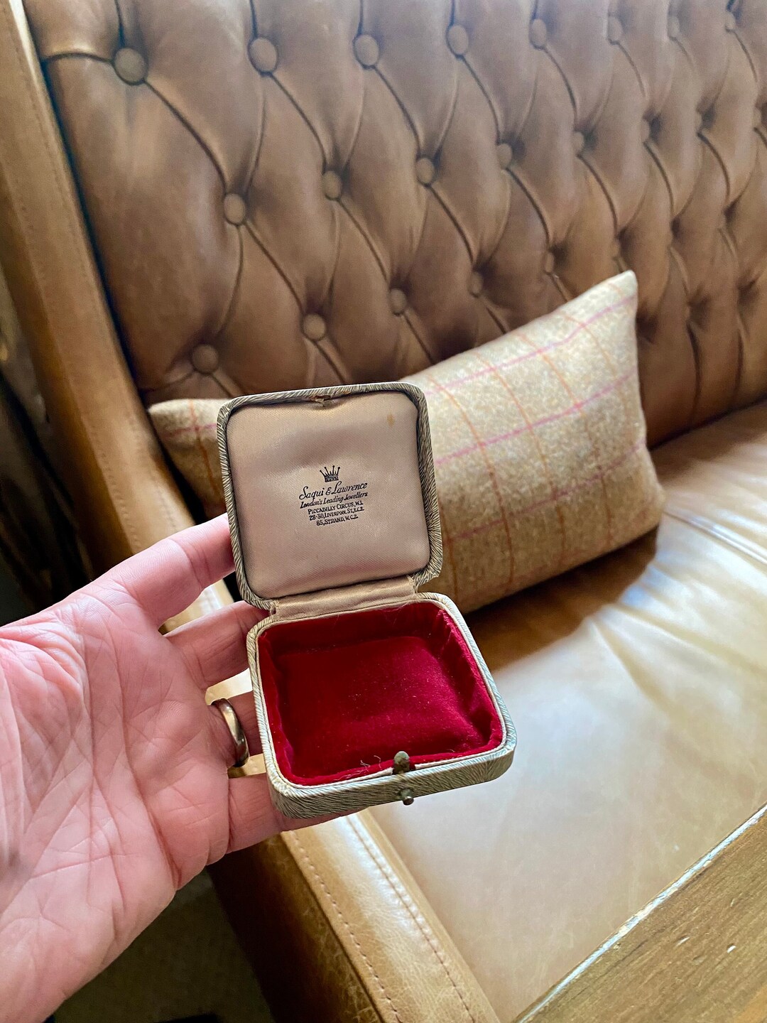 Vintage Jewelry Box. Antique Jewellery Box. Saqui & Lawrence Jewellers ...