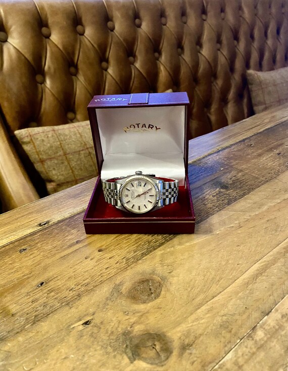 Vintage Rotary wristwatch Box. Vintage Jewellery Box.… - Gem