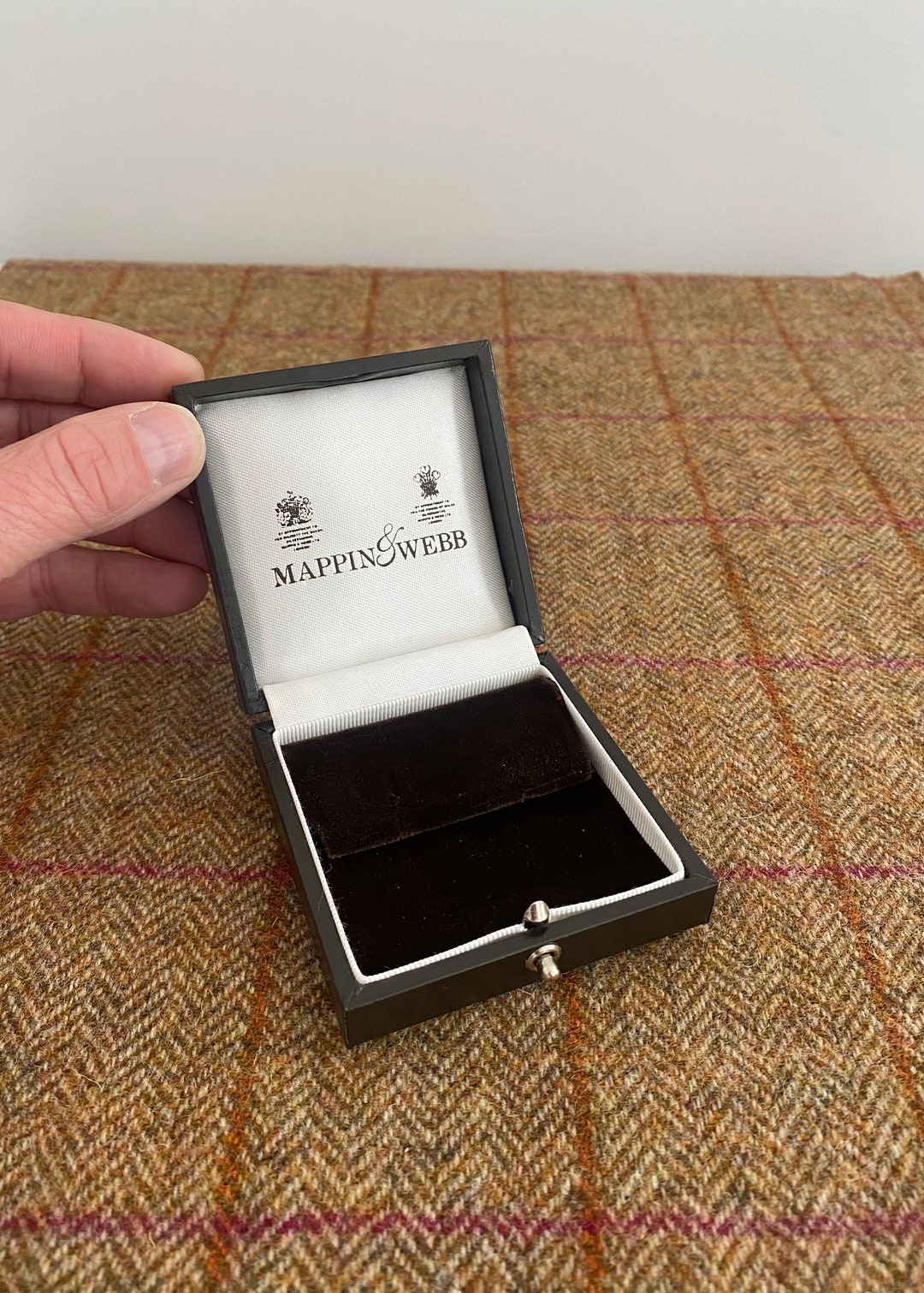 Vintage Mappin & Webb Jewellery Box. Vintage Jewelry Box for Earrings ...