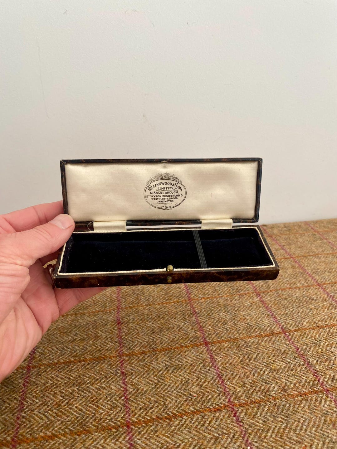 Vintage Jewellery Box for a Watch. Antique Jewelry Box. Antique Watch ...