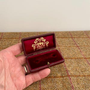 Leather Antique Jewelry Box. Antique Jewellery Box for a Brooch ...