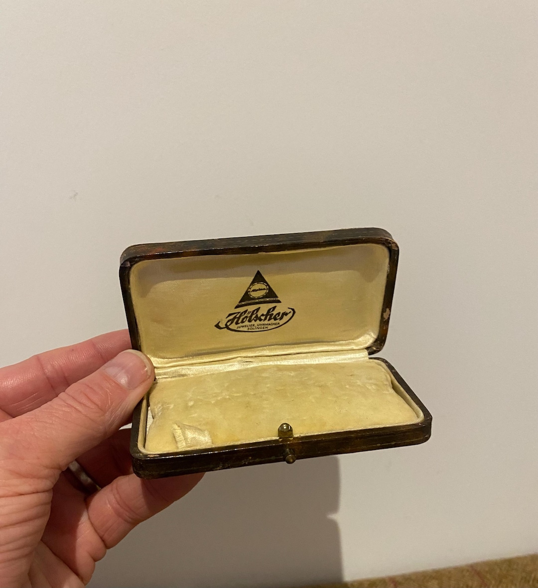 Vintage German Jewellery Box for a Watch. Antique Jewelry Box. Antique ...