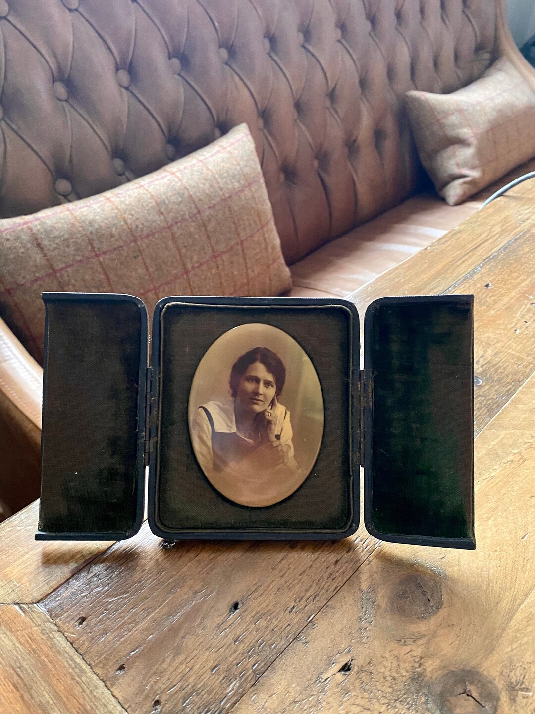 Antique American Portrait Box With Double Doors and Stand. - Etsy