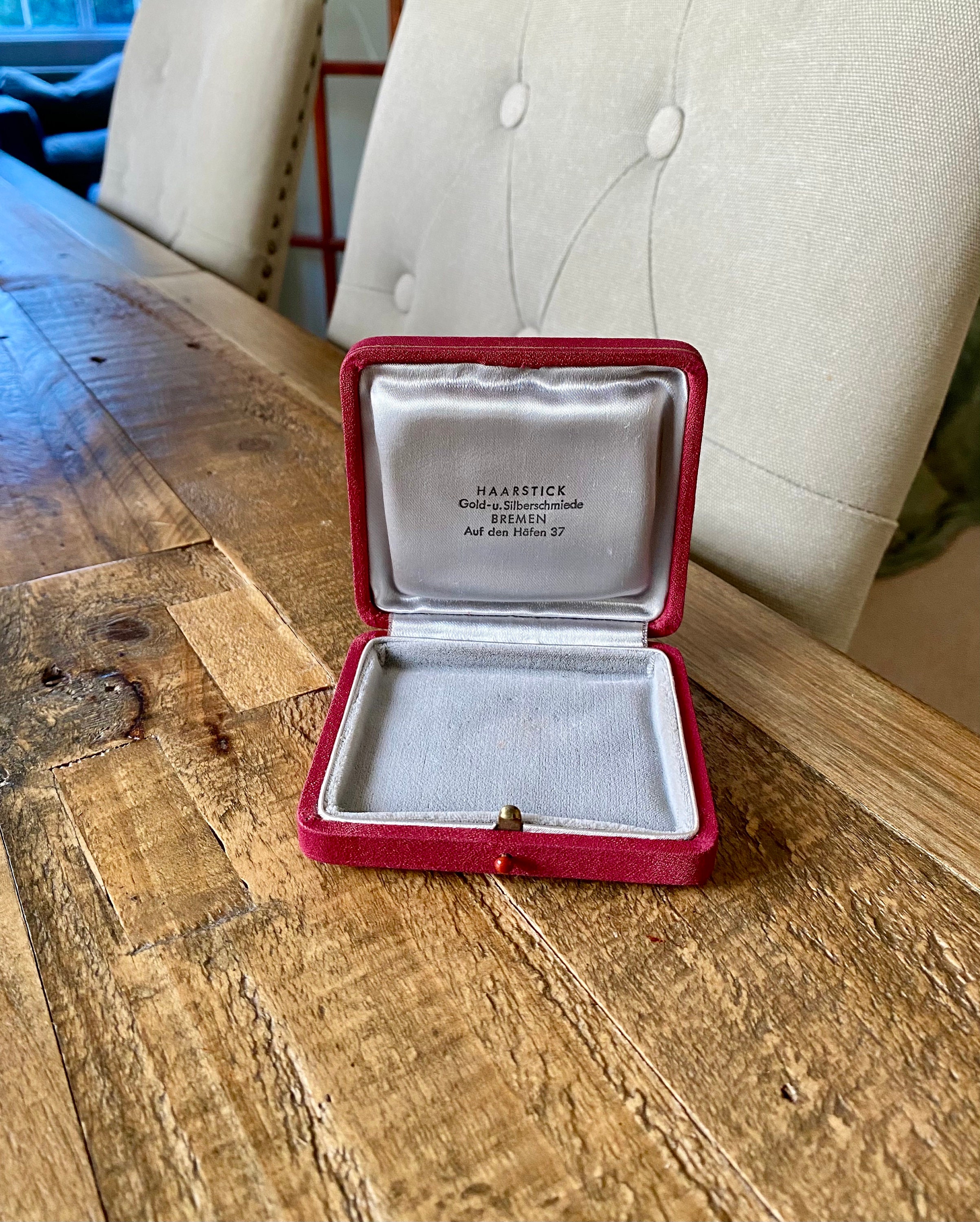 German Antique Jewellery Box. Vintage Jewelry Box. Jewellers | Etsy