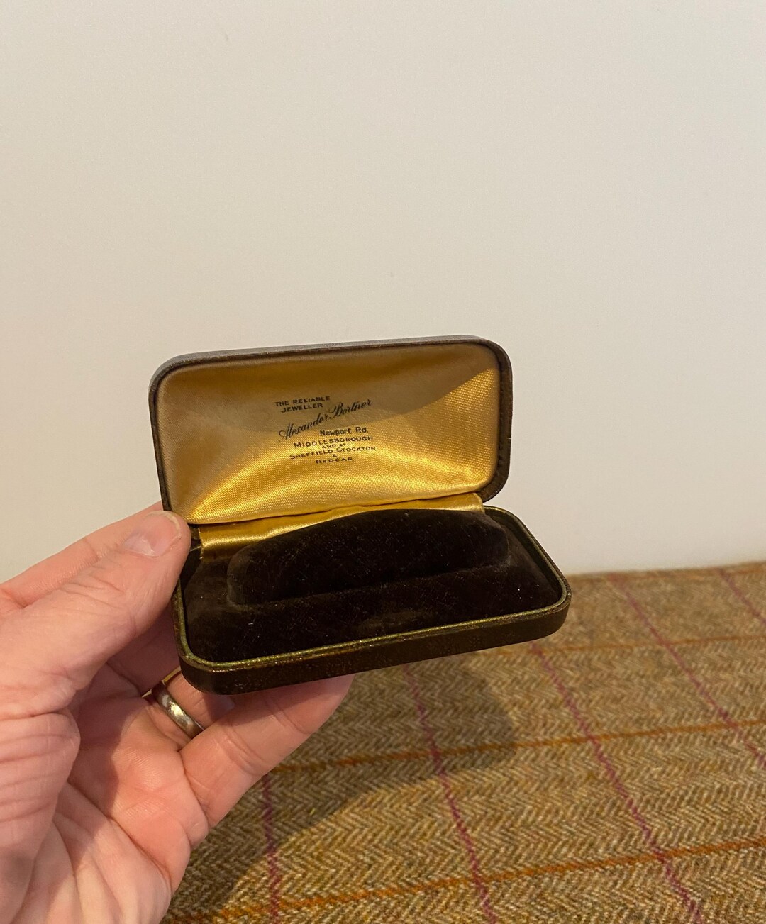Vintage Jewellery Box for a Watch. Antique Jewelry Box. Antique Watch ...