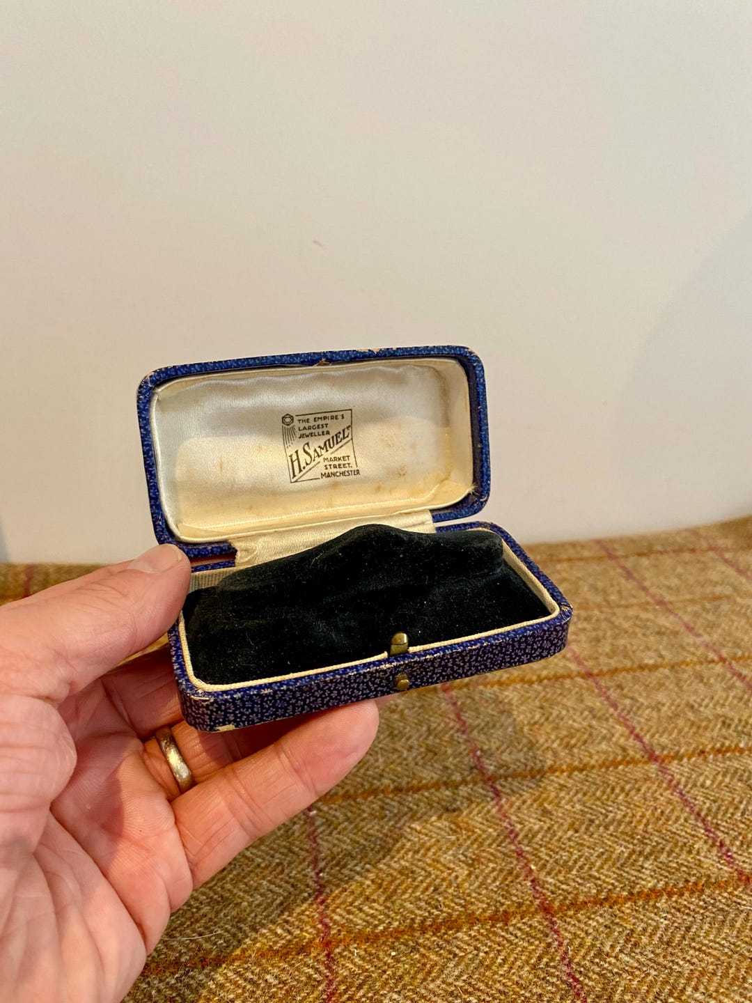 Vintage Jewellery Box for a Watch. Antique Jewelry Box. Antique Watch ...