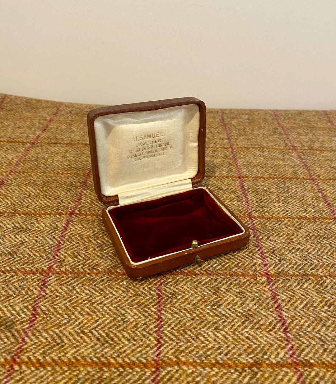Vintage Jewellery Box. Antique Jewelry Box. H Samuel Jewelers - Etsy