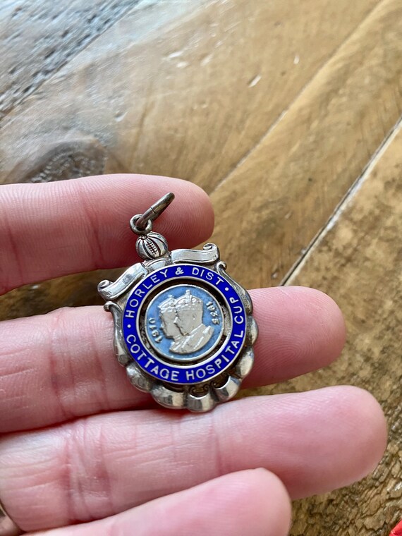 Antique Solid Silver Hospital Medal. Vintage silver m… - Gem