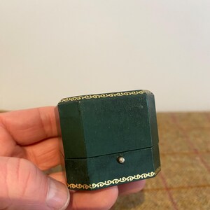 Large Vintage Style Ring Box. Antique Style Jewellery Box. Engagement ...