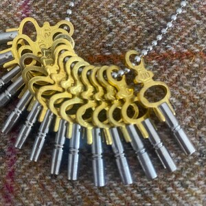 Collection of 14 X Pocket Watch Keys. Pocket Watch Winding Keys - Etsy
