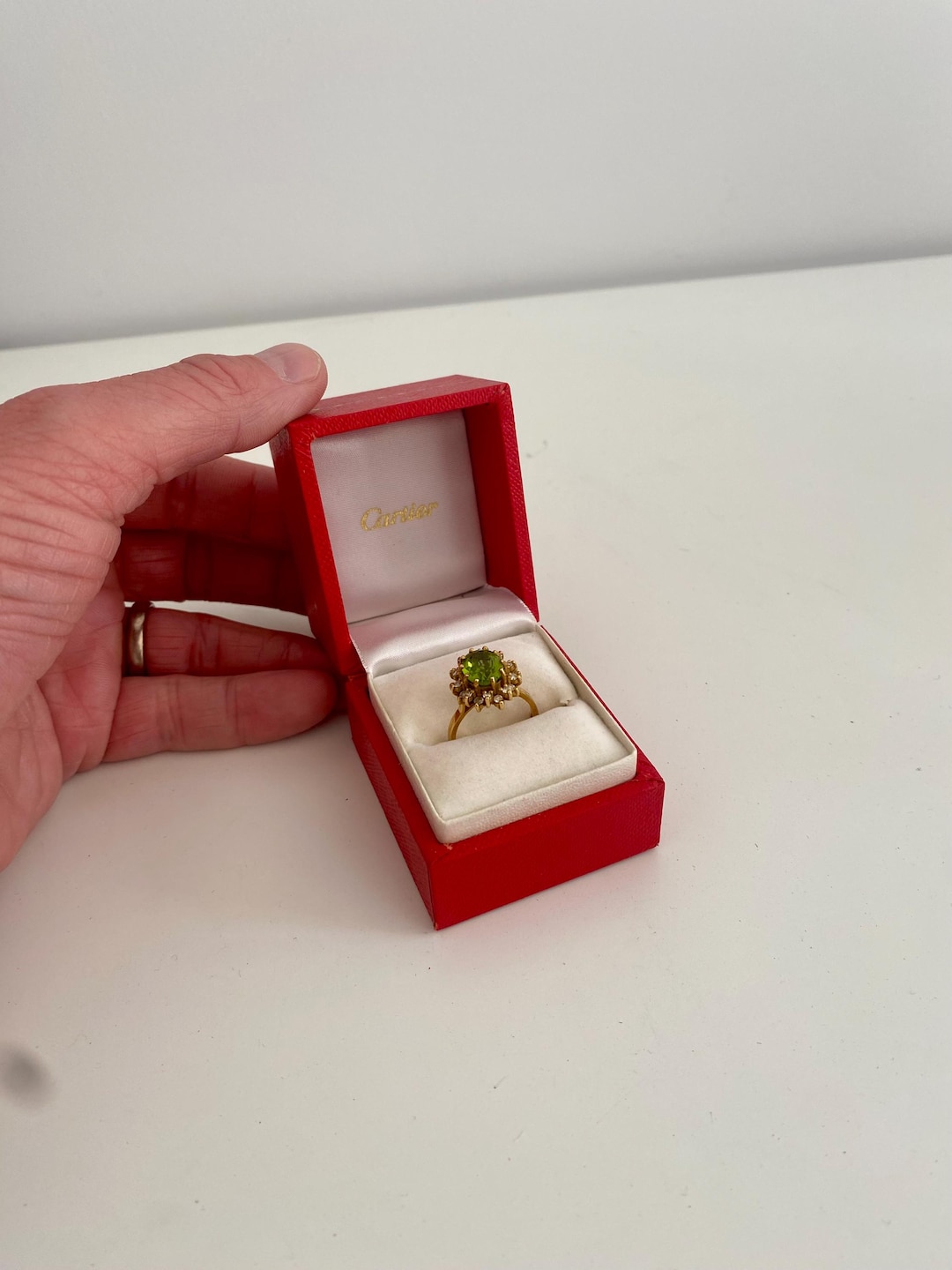 Vintage Cartier Ring Box. Vintage Jewelry Box. Cartier Jewellery Box - Etsy