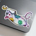 Sparkly Clown Rat Sticker - Etsy
